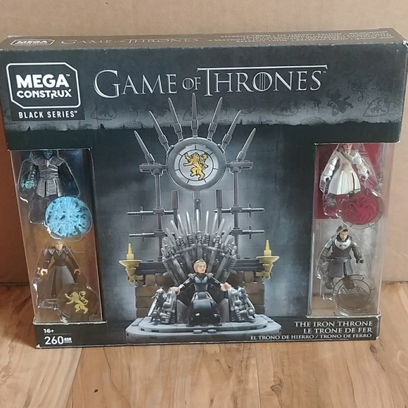 Mega Construx | Toys | Mega Construx Game Of Thrones The Iron Throne ...